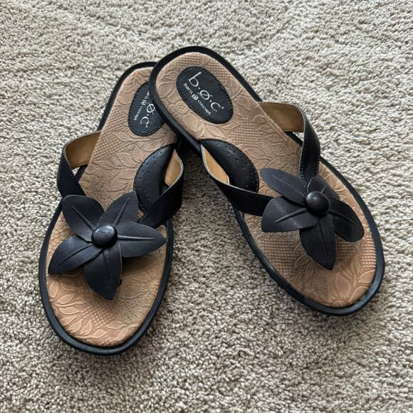 B O C Born Concepts | Shoes | Boc Born Concepts Black Floral Faux ...